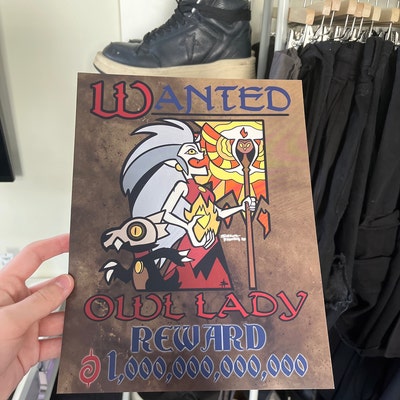 Eda's Wanted Poster Print - Etsy