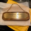 Fancy Horse Stall Name Plate- Solid Brass and Wood - Personalized ...