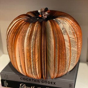 Book Pumpkins for Fall and Halloween | Etsy