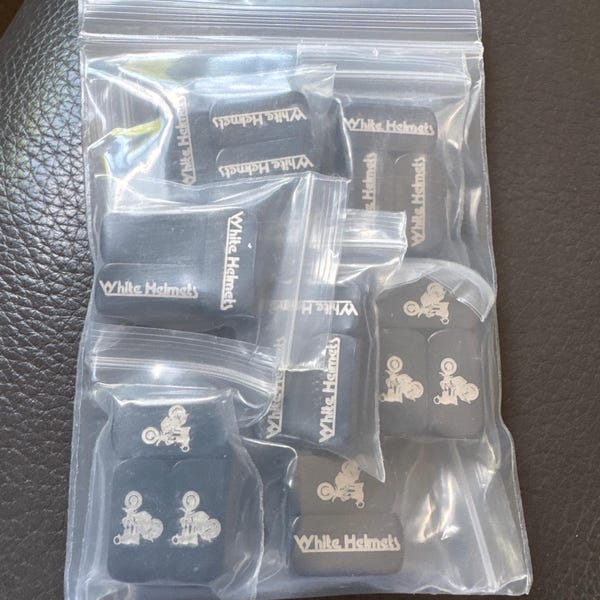 Customized Cylindrical Stainless Steel Engraved Laser Logo Charm Beads ...