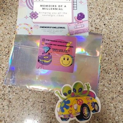 Zoomer and Zorbit Sticker Alien Sticker 90s Alien Vintage - Etsy