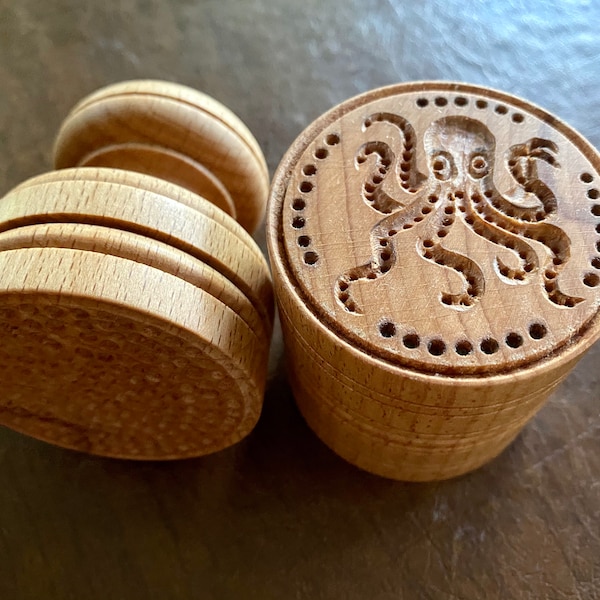 Octopus Corzetti Pasta Stamp Made in Fine Beech Wood From the Tuscan ...