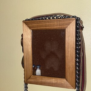 Wood Display Case a Box With Real Glass Sides Vintage Look - Etsy