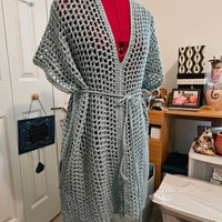 CROCHET PATTERN Pua Poa Beach Swimsuit Cover up | Sustainable Apparel ...