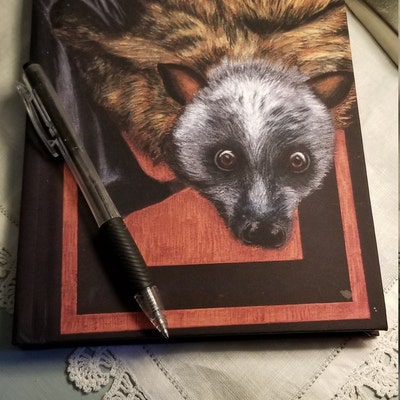 Fruit Bat Named Statler 5 X 7 Print by Wildlife - Etsy