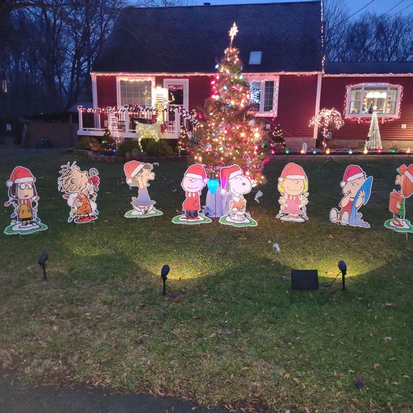 Welcome Great Pumpkin Yard Sign / Linus Brown / Sally Brown / Peanuts ...