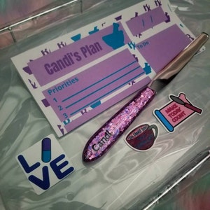 Pharmacy Ribbon Sticker I X Open Bottles for When Marking | Etsy