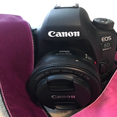 Essex Linen Camera Strap in Charcoal With Side Release Buckles 1.5 ...