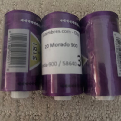 SEDA IRIS 25g 1 of 2 Machine Embroidery Thread 100% Viscose Rayon Shiny ...