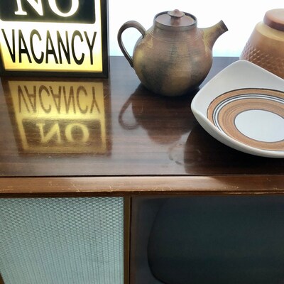 Vertical Open Sign Light Handcrafted Wooden Lightbox Unique - Etsy