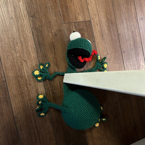 The Original Squashed Frog Door Stopper Amigurumi Instant Download PDF ...