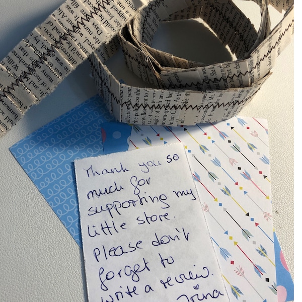 Handmade Book Page Ruffle Trim: 46" Sewn Paper Embellishment - Etsy