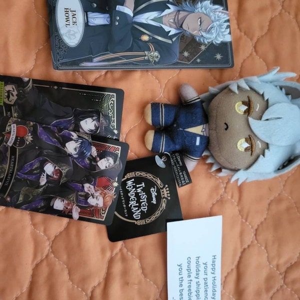 Twisted Wonderland Nui Large Mascot Plushies Blind Box / Riddle Ace ...