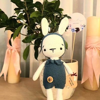 Edith the Little Bunny Amigurumi Crochet PATTERN ONLY Rabbit PDF in ...