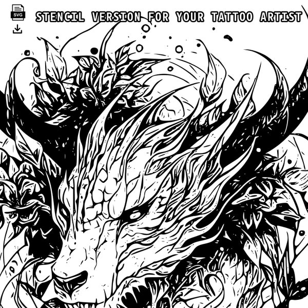 Odin Tattoo Design - Download High Resolution Digital Art PNG ...