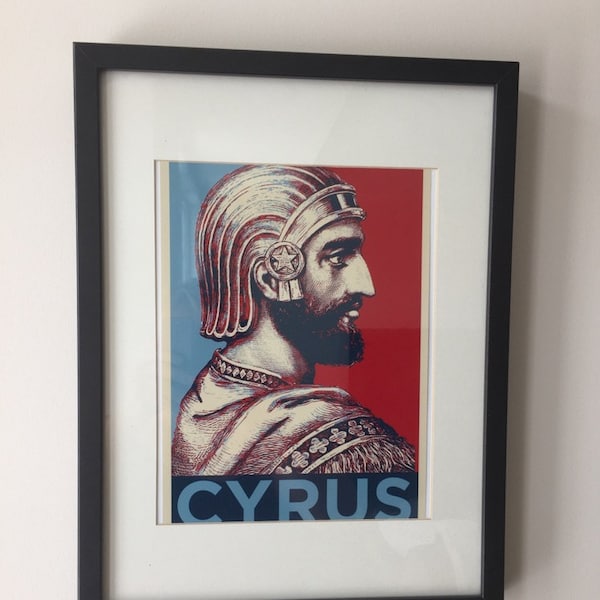 Cyrus the Great Original Art Print - Photo Poster Gift Wall Decor ...