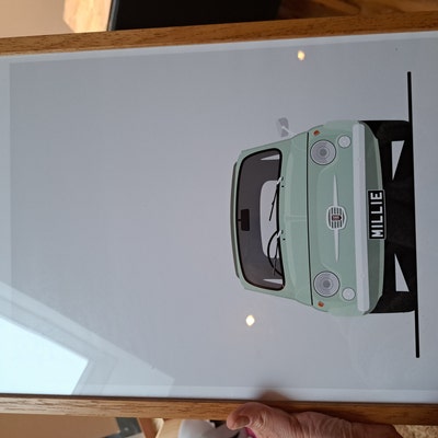 Fiat Cinquecento Print Inbetweeners Custom Colours / Digital File ...