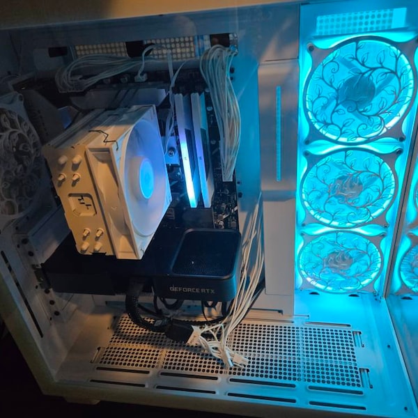 Creeping Vine - Gaming Computer Fan Shroud/ Grill /cover - Custom 3D ...