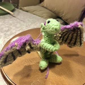 Crochet Stormfly the Deadly Nadder PDF Pattern digital - Etsy