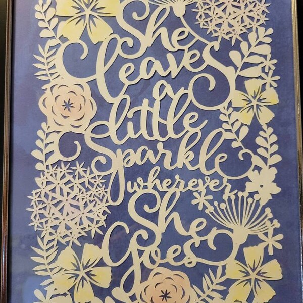 Papercut Template 'you Will Forever Be My Always' Love Heart Valentines ...