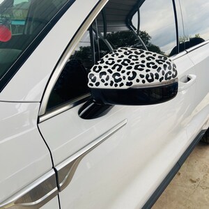 Cow Print Car Decal Set - Etsy