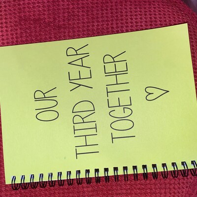 Senior Year Memories Recap 5 X 7 Journal - Etsy