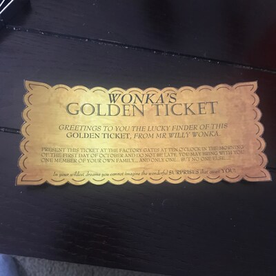 Golden Ticket Class Reward for Teachers, Printable INSTANT DOWNLOAD - Etsy