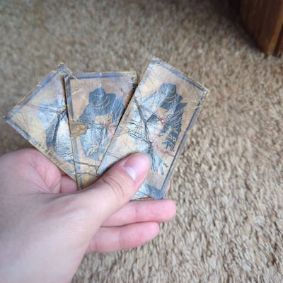 Silver Shroud Calling Card - Etsy
