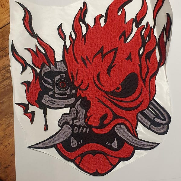 Spine Back Patch, Wings Patch, Patch Bone, Large Embroidered Patch, Skeleton, Horror Patch, Punk ...