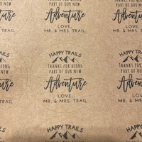Trail Mix Labels, New Adventure Label, Woodland Baby Shower Favors ...