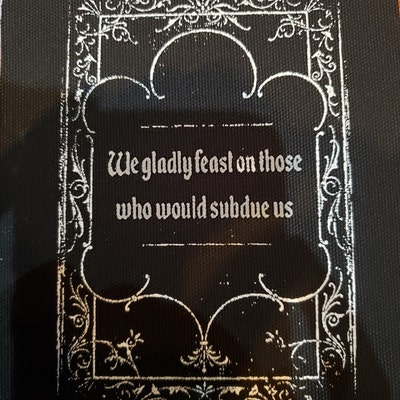 Addams Family Credo Small Patch - Etsy