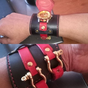 Fallout inspired unisex wrist watch made from full grain veg | Etsy