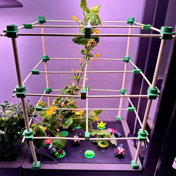 Plantkeeper Hydroponics Trellis System - Etsy