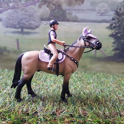 Backdrop 'summer' Set of 3 for Julip, Breyer, Equorum, Laurel Designs ...