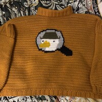 Crochet Pattern Koi Pond Sweater Oversized Pullover, Beautiful, Cozy ...