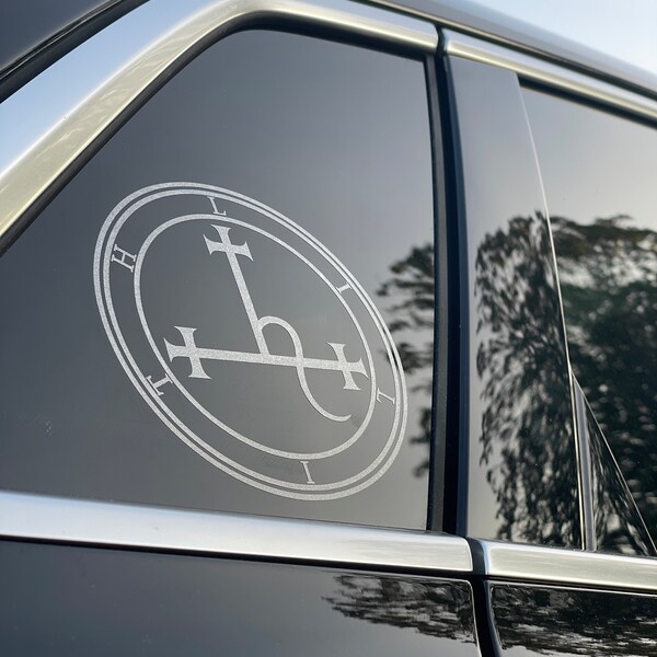 Lilith Sigil Vinyl CAR DECAL Occult, Wiccan Witch, Goddess Symbol - Etsy