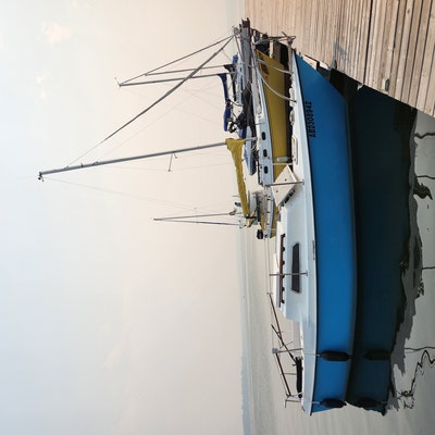 3 Cobalt Blue Swirl Thick Glass Inkwell With Ink Antique Vintage Style ...