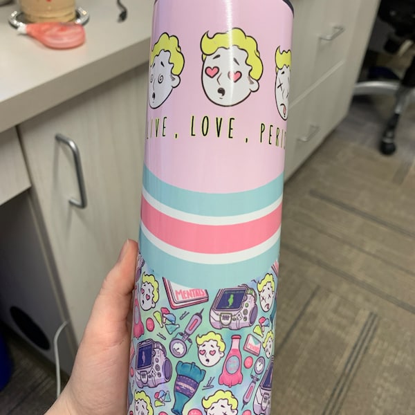 20 Oz Coquette Cryptid Critters Stainless Steel Tumbler| Cute Monster ...