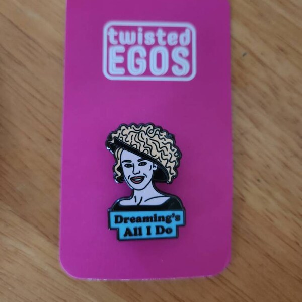 Kylie Dreaming's All I Do Enamel Pin | Kylie Minogue Inspired Pin Badge ...