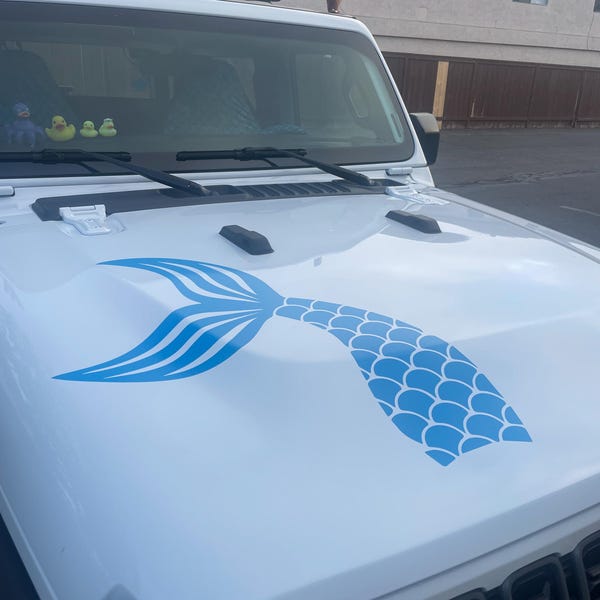 Mountains & Trees Fender Vent Vinyl Decal Sticker Fits Jeep Wrangler Jl ...