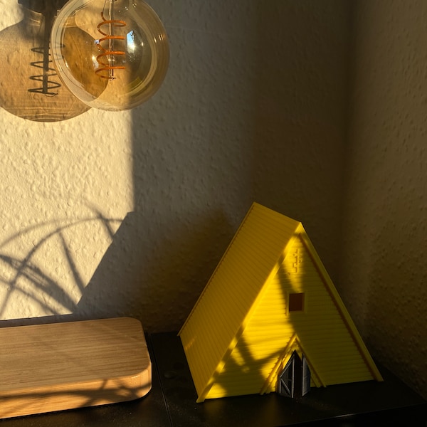 Midsommar Yellow Pyramid Temple 3d Printed Model - Etsy