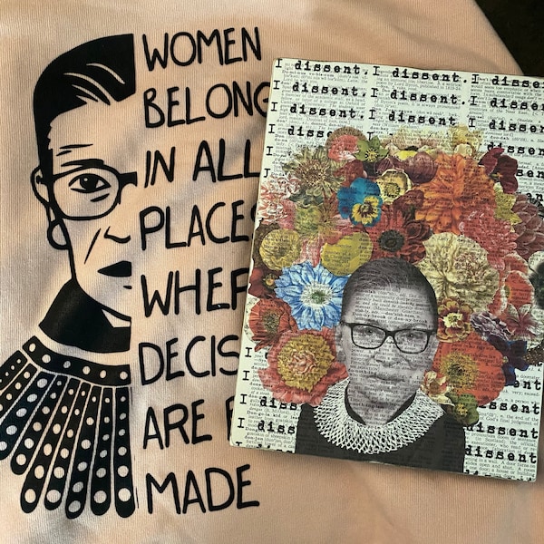 Notorious RBG Print, I Dissent RBG Art, Ruth Bader Ginsburg Print, Best ...