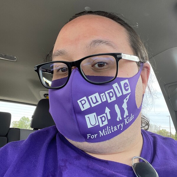 2024 Purple up Day Thank You Printable Digital Certificate 8.5 X 11 ...