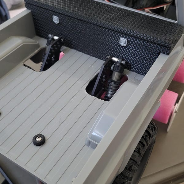 CEN F250 / F450 Headache Rack and Diamond Plate Toolbox - Etsy