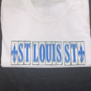 New Orleans NOLA Street Tile Letters Characters Design - Etsy