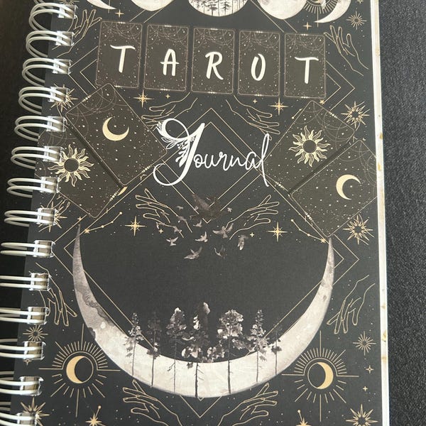 TAROT JOURNAL | Tarot Stickers | Tarot Planner | Tarot Card Tracker ...