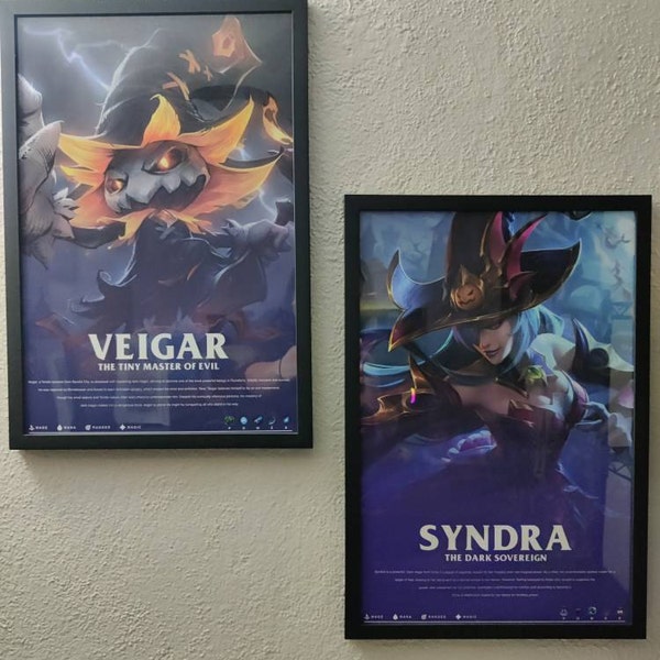 League of Legends Lux Poster | Lol Poster Print | Gaming Poster ...