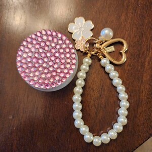 Bling Small White Bow for Girls Hair/glass Rhinestones/bedazzled - Etsy