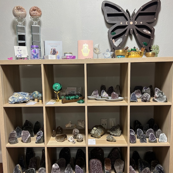 Phoenix Crystal Shelf, Crystal Shelf, Crystal Display, Phoenix Home ...