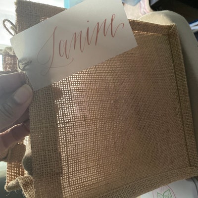 Handmade Paper Table Number Signs - Etsy